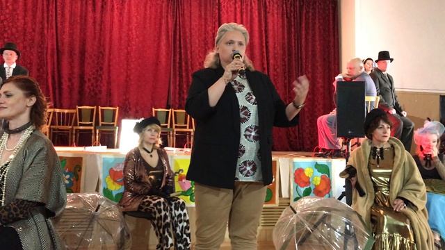 Инклюзивный сценический показ мод "Теория познания". Официальная часть. О Школе взаимопомощи.