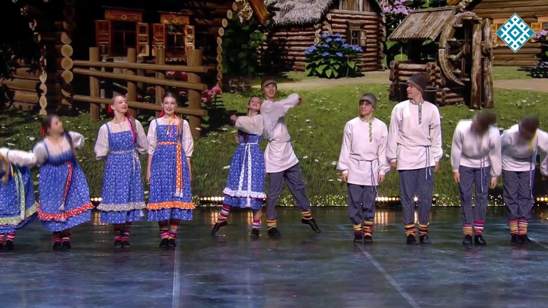 "Поморские бесётки", Ансамбль "Радость". "Seaboard rampant gladness", Ensemble "Joy".