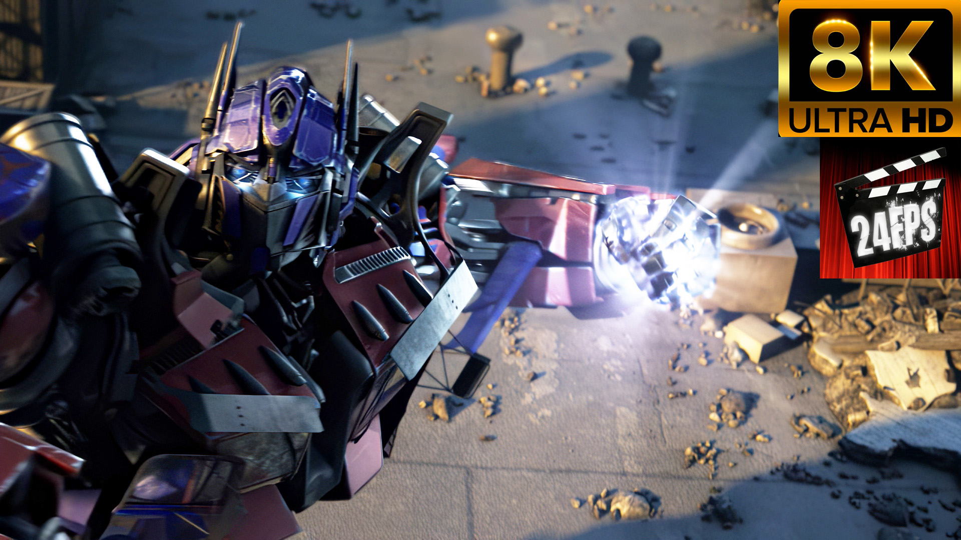 Transformers The Game - Autobot Ending (Remastered 8K)