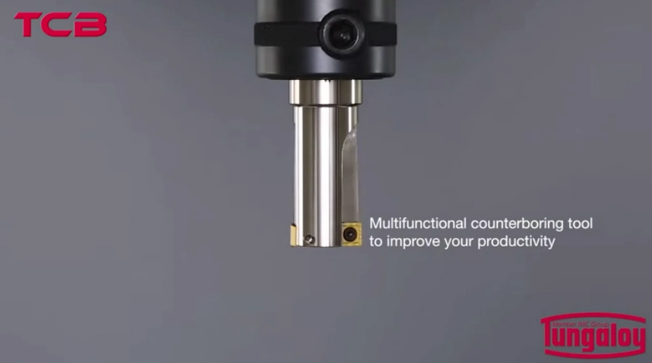 Работа корпусным сверлом фирмы Tungaloy