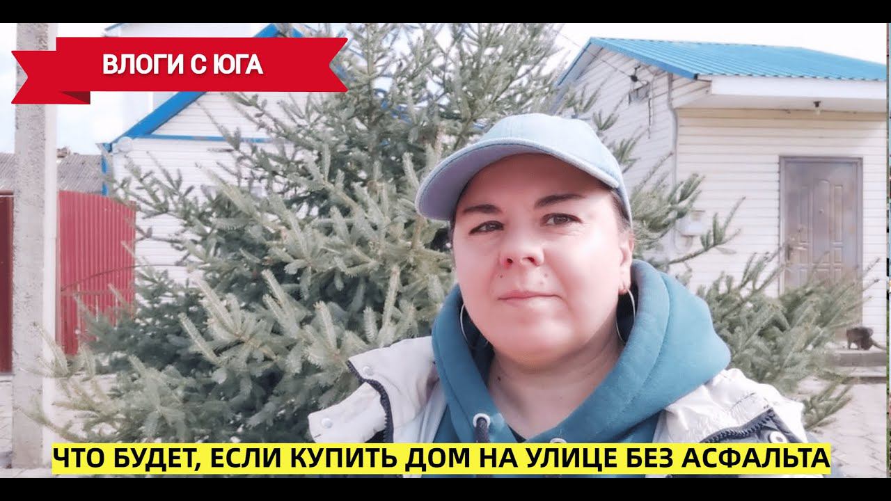 Новгородцы на юге. Что будет, если купить дом на улице БЕЗ АСФАЛЬТА и с близкими ГРУНТОВЫМИ ВОДАМИ