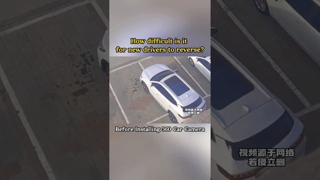 360 Degree Car Camera System Helps New Drivers Parking Easier