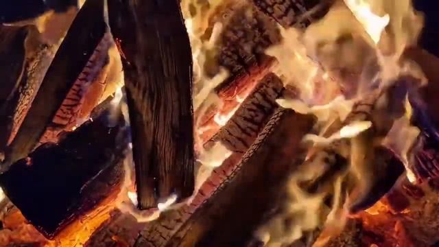 Славянская музыка для души - огонь и звуки костра