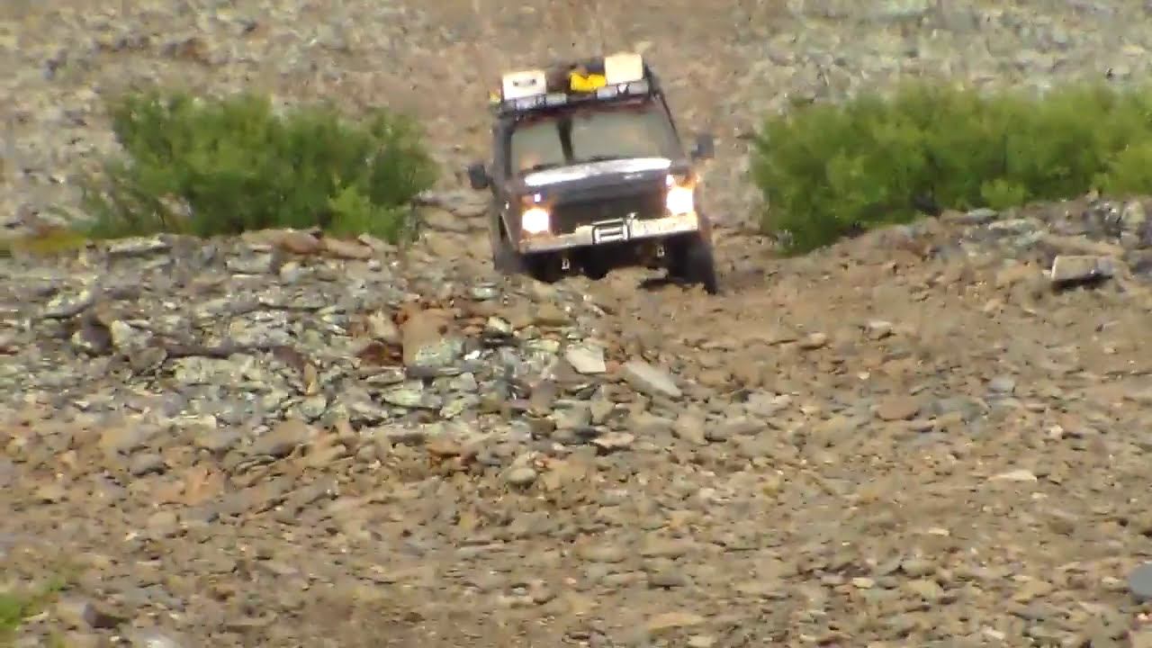 Подъем на Ниве в гору, полуостров Средний (Кольский полуостров)
