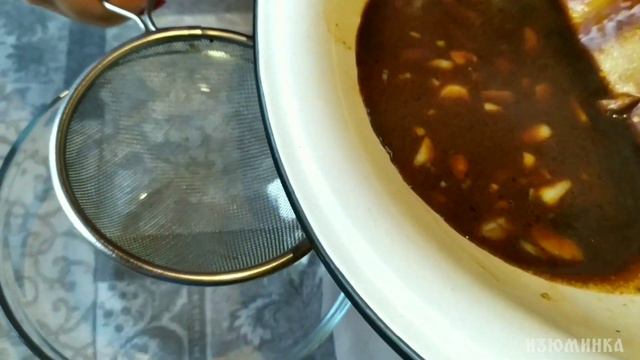 Крылья индейки в пряном соусе. (Китайская кухня)