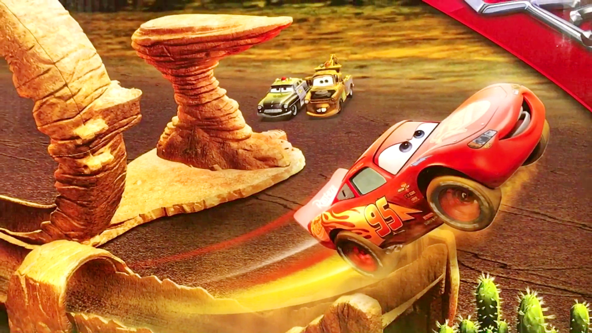 Тачки Мультики про Машинки Игрушки Молния Маквин Трек Холм Вилли