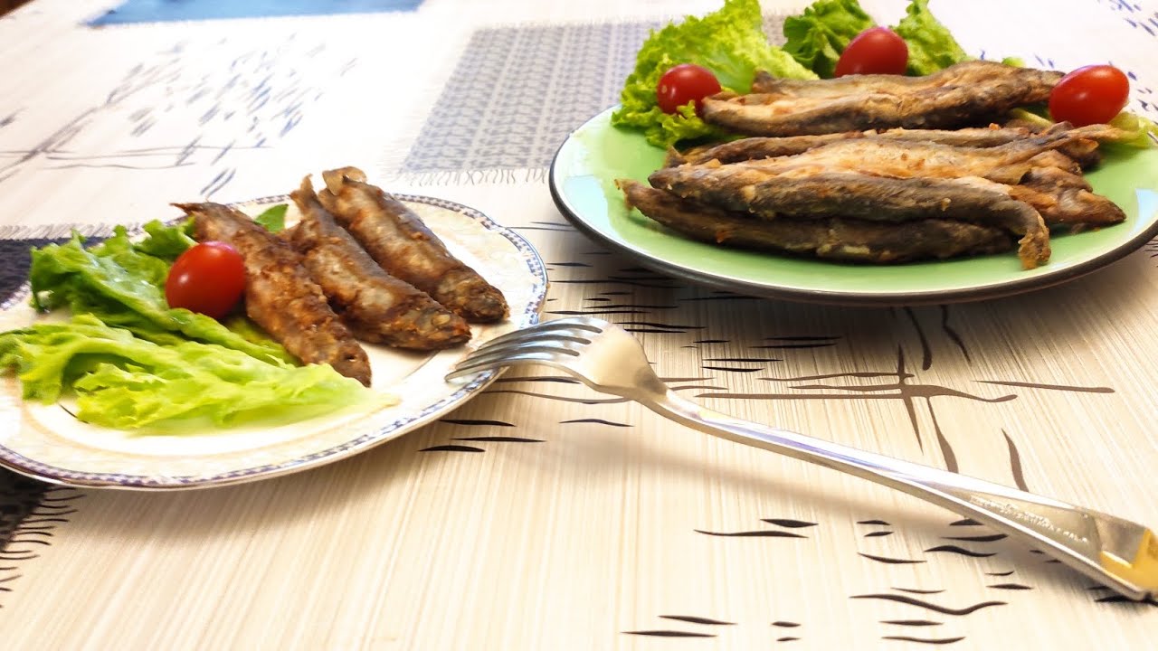 Вкусная жареная мойва!