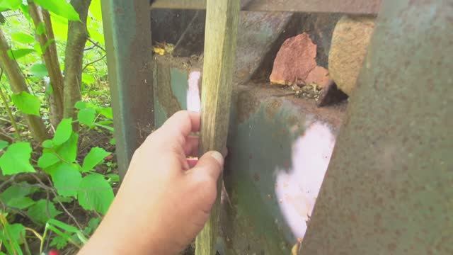 Печь Радуга.Плохо грелась вода.Исправил.