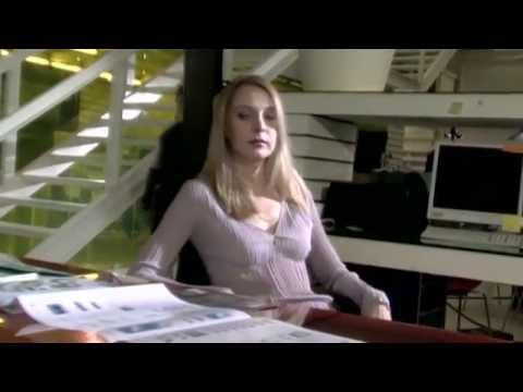 Backstage from the set of a commercial