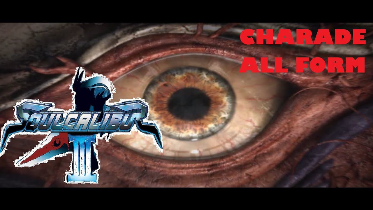 Soulcalibur III (PS2) Charade All Forms (Wave Sword, Legs & Eyeball) Quick Play