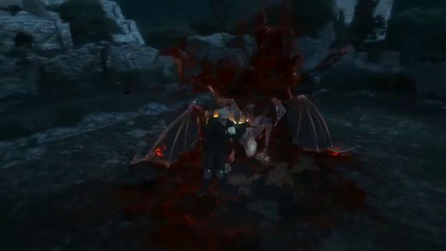 Геральт vs Детлафф, на сложности _на смерть_