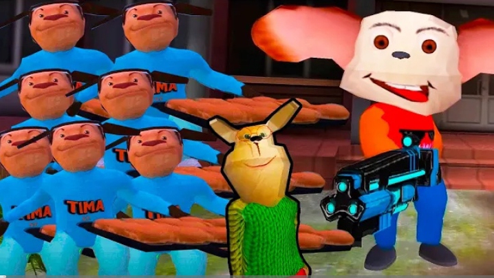 НОЧЕЙ С ТИМОХОЙ 3 - 100 ТИМОХ СРАЗУ! - Смотри Какой Вкусный Пирожок 3 - Реакция