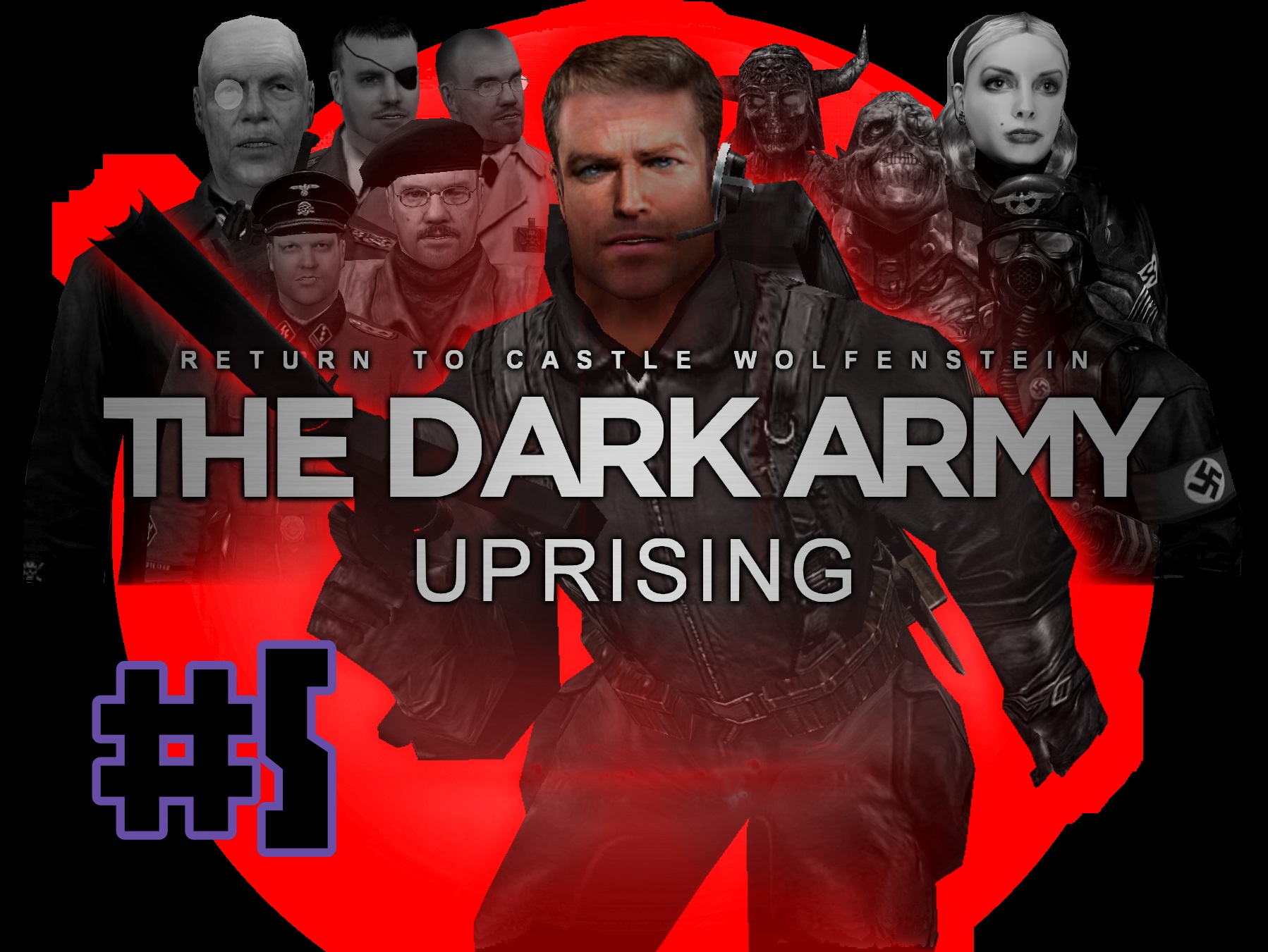 Return to Castle Wolfenstein (Real RTCW): Thе Dаrk Аrmy Uprising -  Напарник-идиот #5.mp4