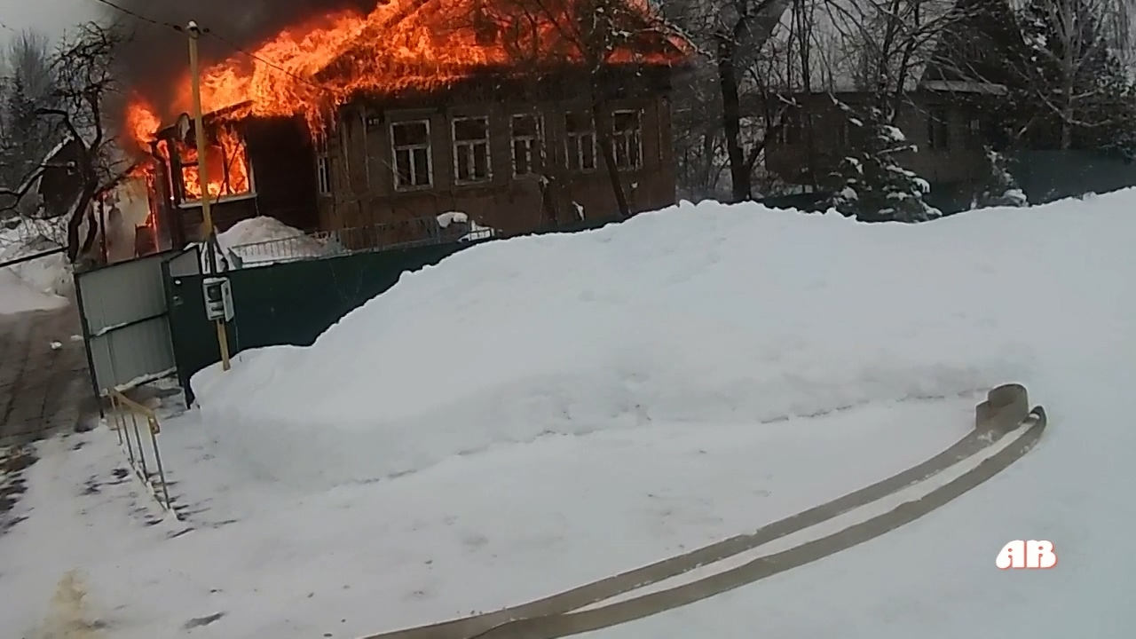 Пожар в дер. Бобылино