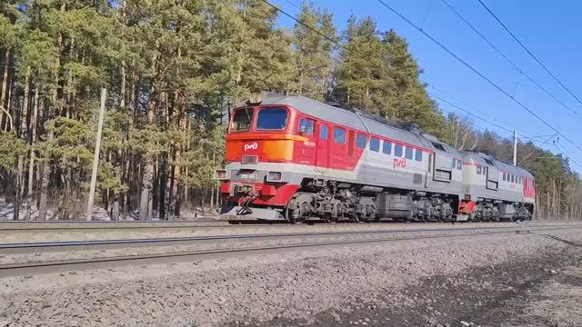 Смоленская 2М62-1196 на МЖД