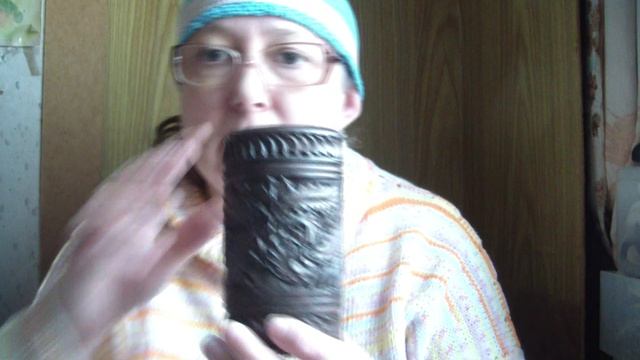 Тёмно-коричневая карандашница