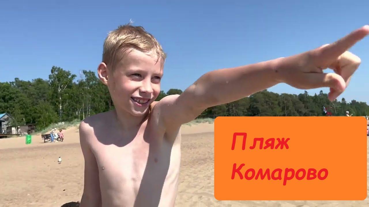 Пикник на пляже Комарово. Финский залив