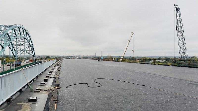 Новый мост, на  Рязанском шоссе.