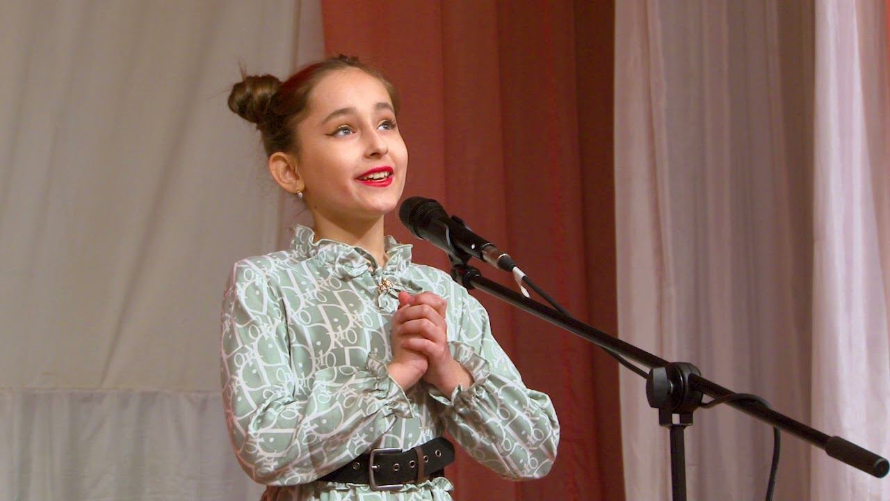 Шмагина Варвара -12 лет Агния Барто «Первая любовь»МАУК КДЦ г.Фокино, Брянская область