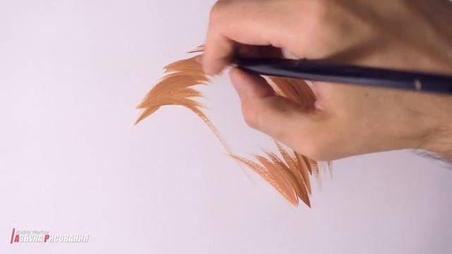 Как рисовать волосы красками. Результат за 10 минут