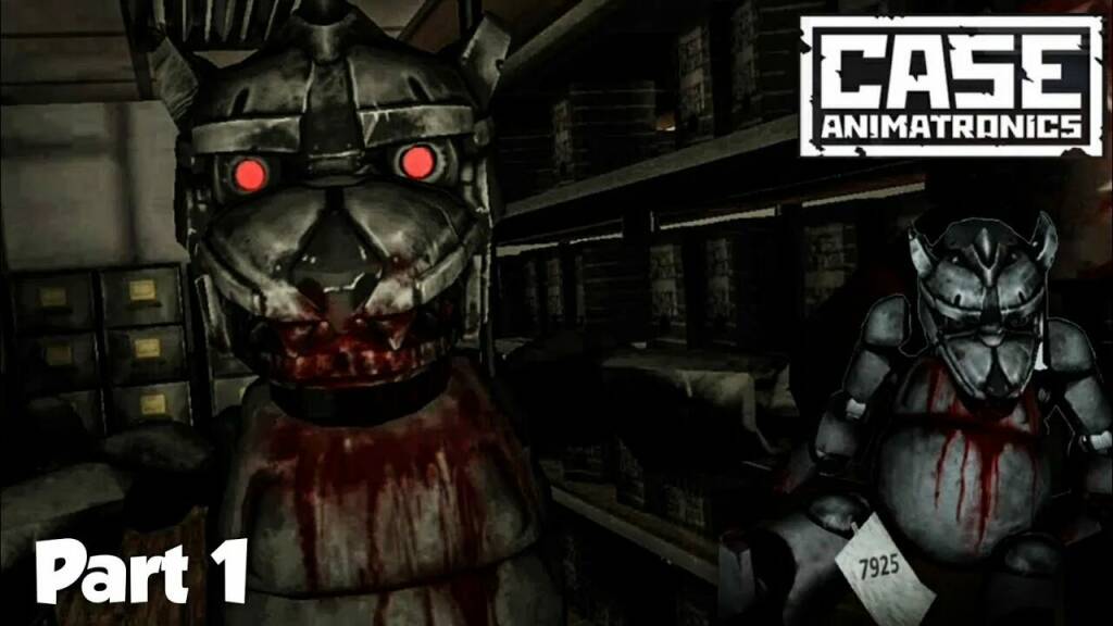 Злой кровожадный аниматроник убийца  хочет убивать