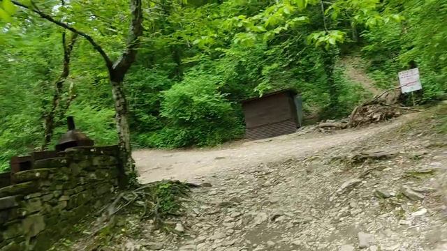 Дольмены водопады реки Жанне.