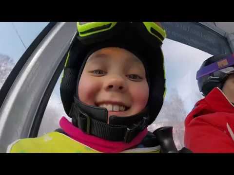 Склоны Банное - свободное катание. Март 2019