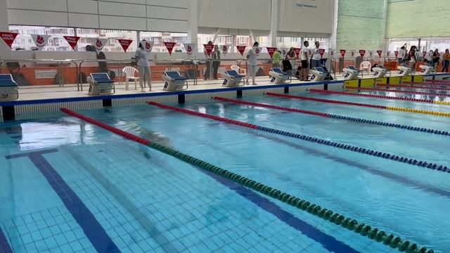 Дайвинг - комбинированное плавание 300 м., Юниорки, 42-й заплыв.