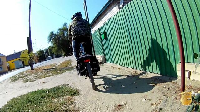 Вело прогулка с Артемом 28.09.2019 год. г. Суровикино.