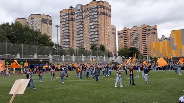 Линейка. Инженерный корпус.Школа 548. 01.09.2022