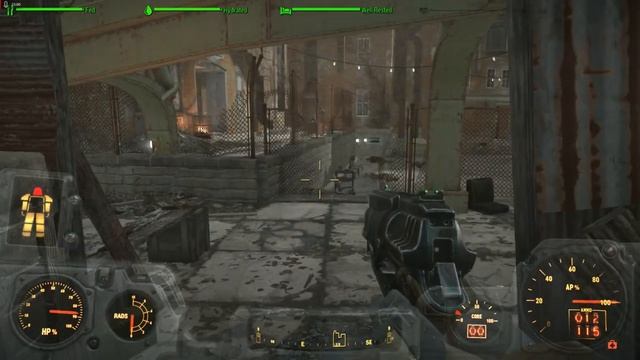 Fallout 4 Возвращаемся в  Даймонд-ситиПерестрелка Серия 8