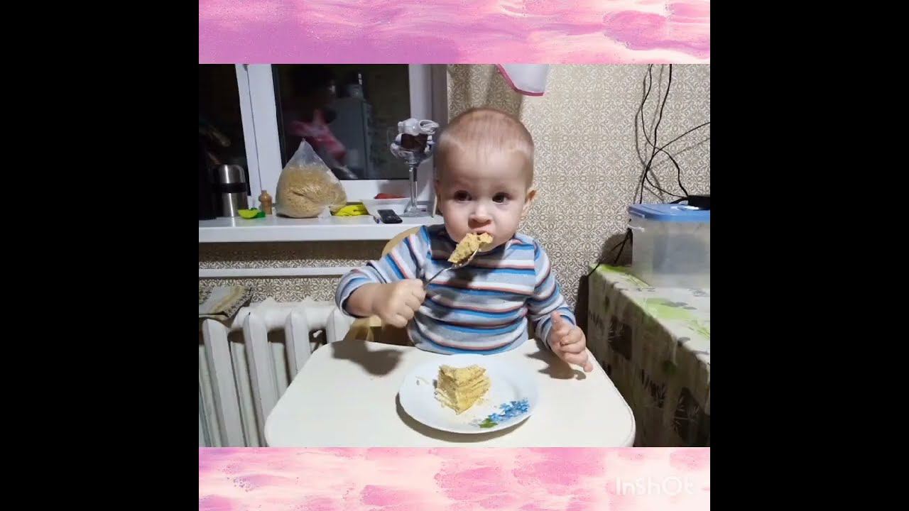 "Торт Медовик" Семья Колесниковых, младшкая группа №2