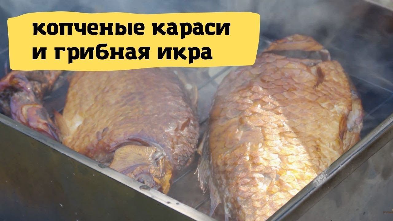Копченые караси и грибная икра / Мастер крафт / #1