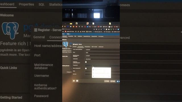 №10.5 Настройка PgAdmin4,создание пользователя, базы данных, подключение для Django, Python