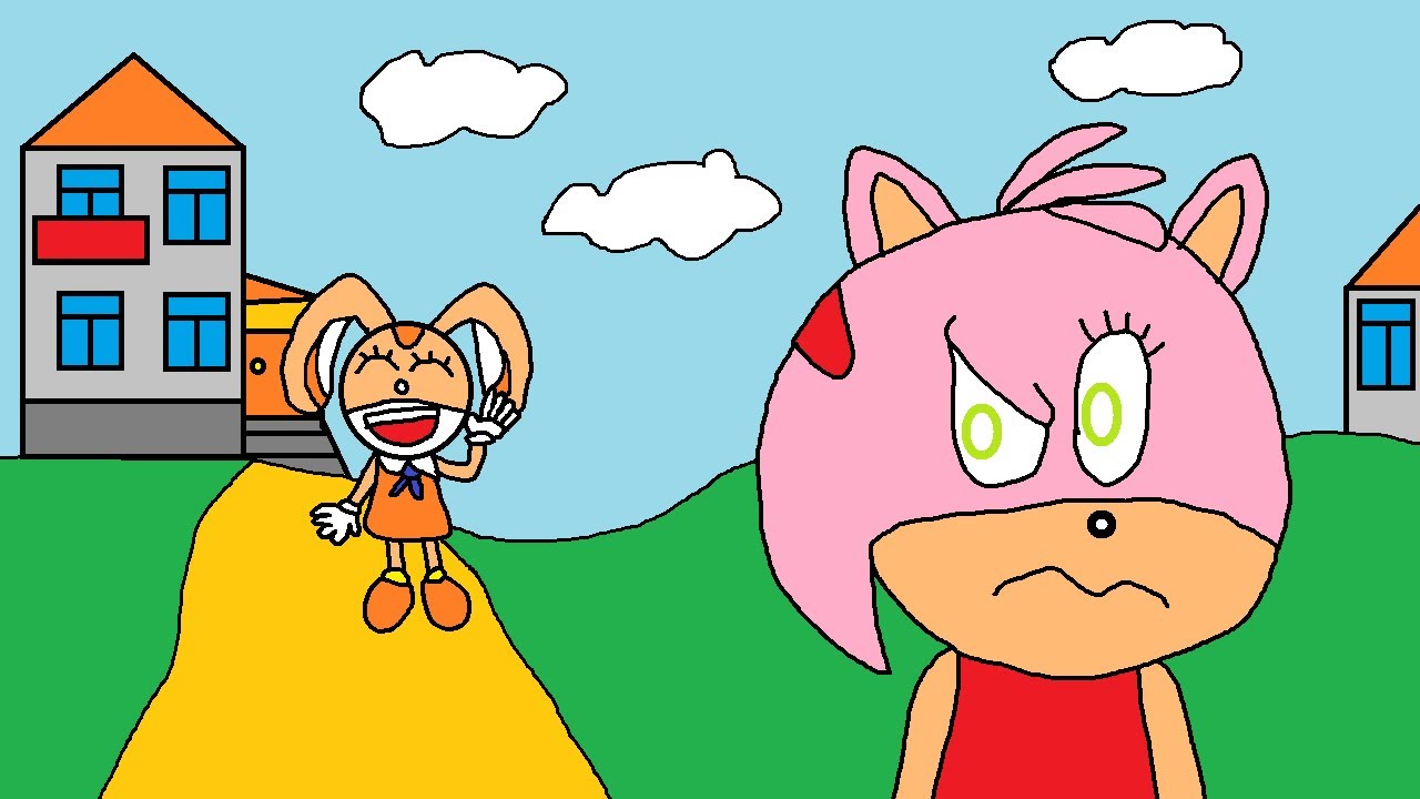 Девочка, которая кричала Эми. Анимация. Соник и его друзья