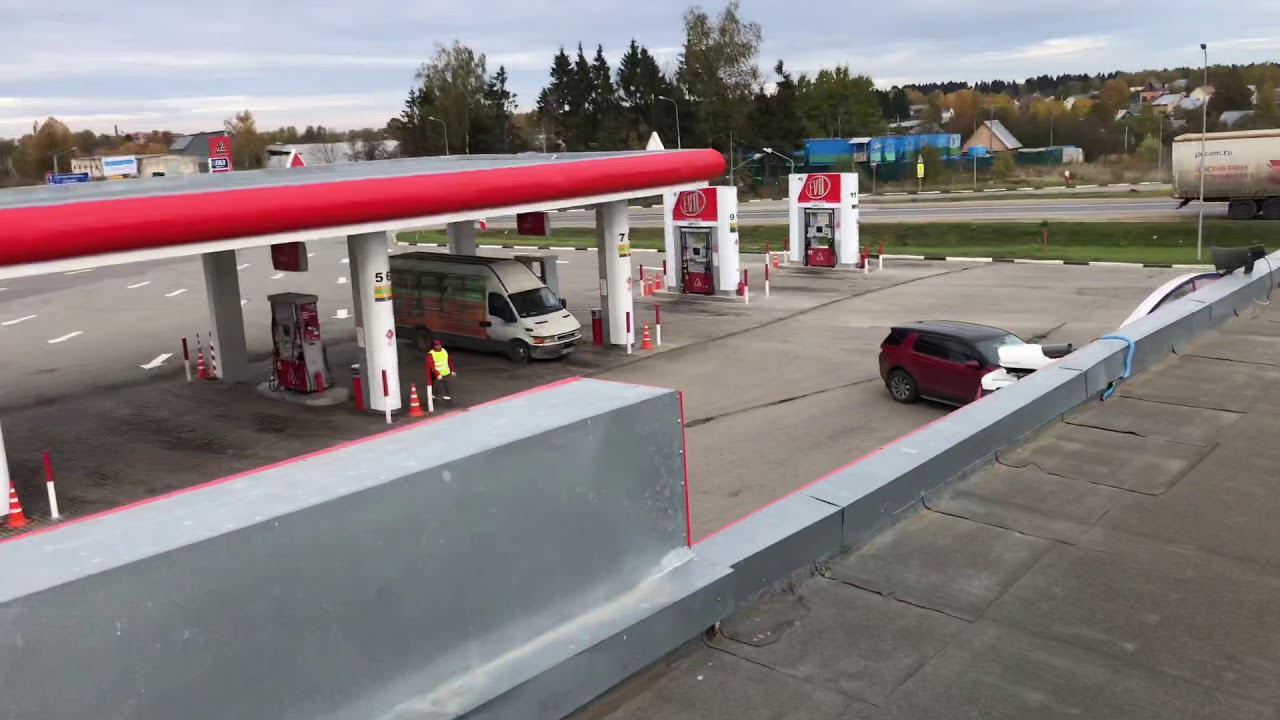 Полимочевина. Ремонт кровли.