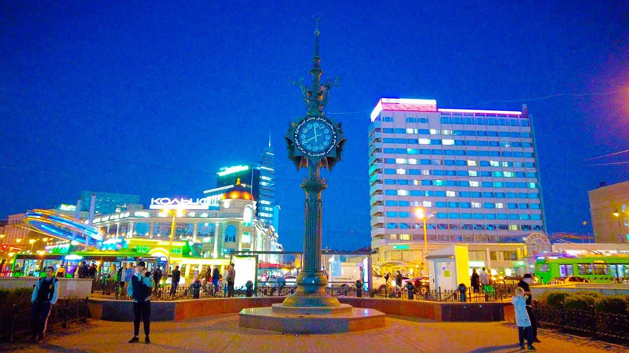 Walking in Kazan. Bauman and Peterburskaya streets. Tatarstan Russia |4K| - Spring (April 24, 2023)