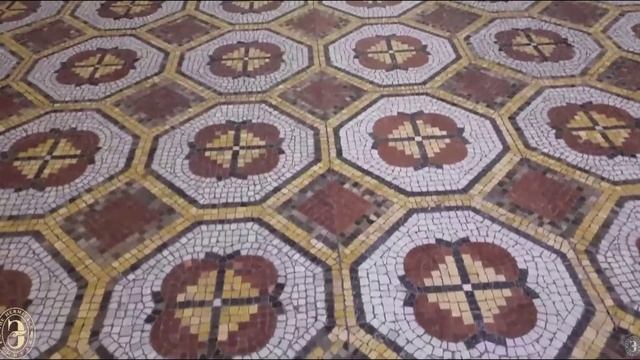 Мозаика Херсонеса в Греческом зале Эрмитажа.