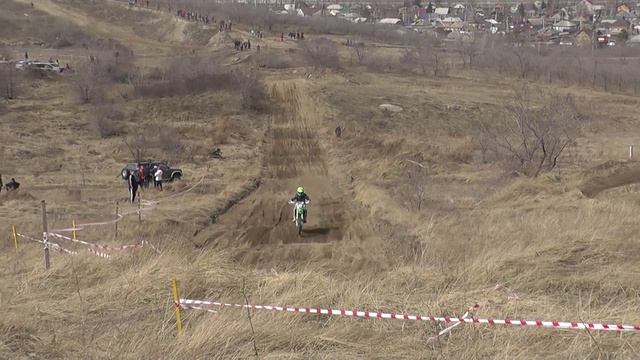 Мотокросс.  21 апреля 2018. Абакан. заезд -3 t.mp4