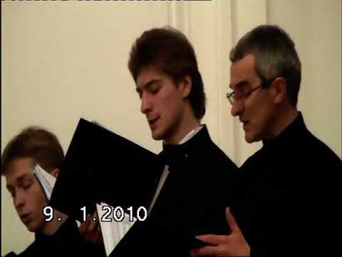 Хор Тихвинского мужского монастыря. Солистка - Ольга Кондина (ч.2)