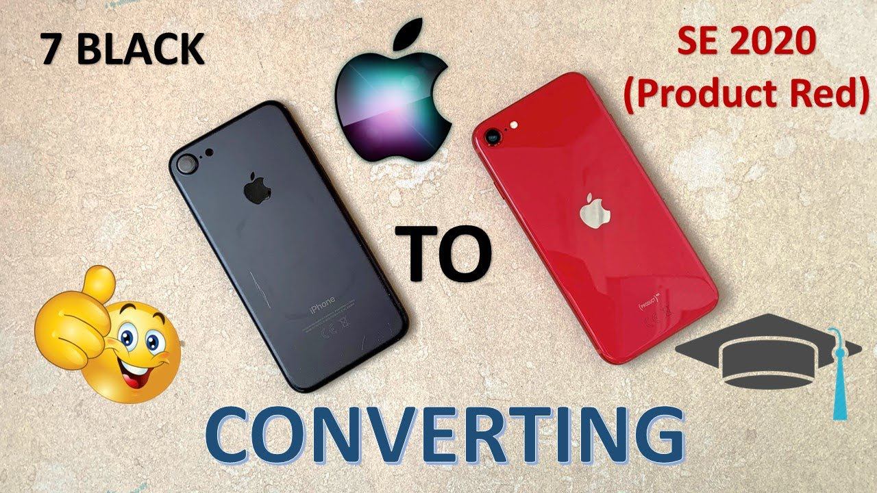 RESTORING AND CONVERTING IPHONE 7 TO IPHONE SE 2020.