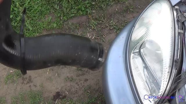 Лопнул патрубок радиатора ланос. Меняем.