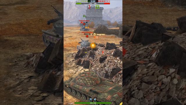 WZ-111 5A - Общий тест танка и обзор по ссылке #tanksblitz|#wotblitz|#shorts