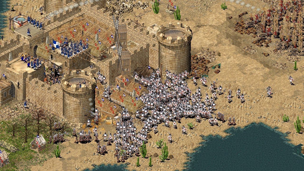 Stronghold.  Прохождение Стронхолд. Карта №27  Арабские ночи