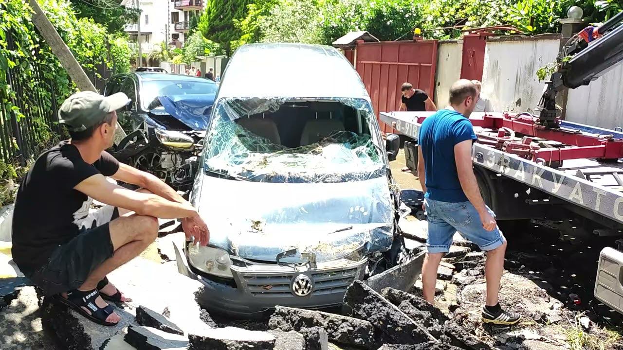 Сочи 24.07.22 КЛАДБИЩЕ МАШИН. Последствия потопа. Пляж Санта-Барбара закрыт