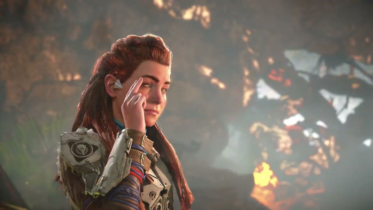 Horizon Запретный Запад прохождение  2 новый враг Убиваем Робо-хомяков