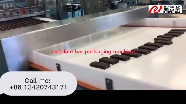Полностью автоматическая линия по упаковке шоколада - высокая скорость, водяное охлаждение