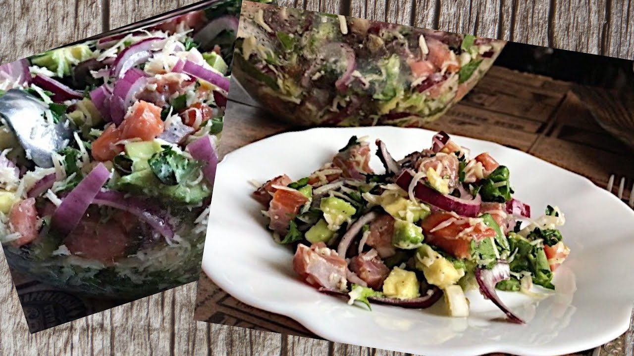 Что приготовить из авокадо, салат!!!