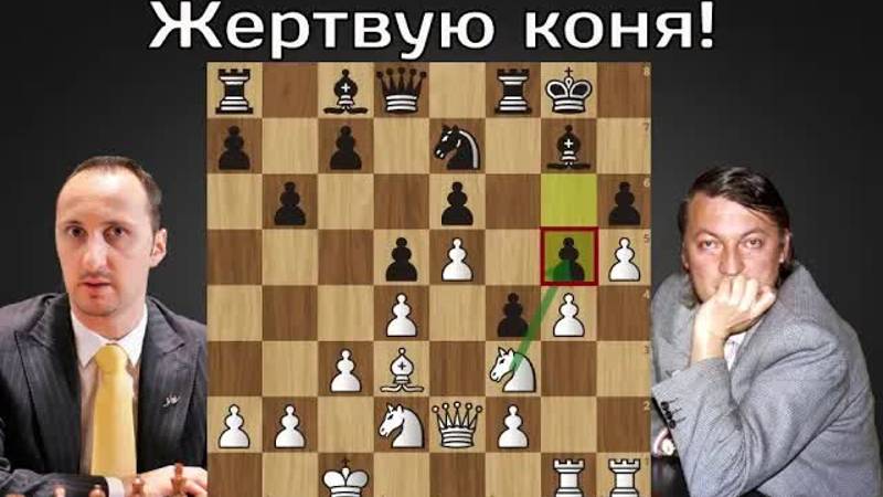 А.Карпов - В.Топалов Мат на 20 ходу!  Шахматы.