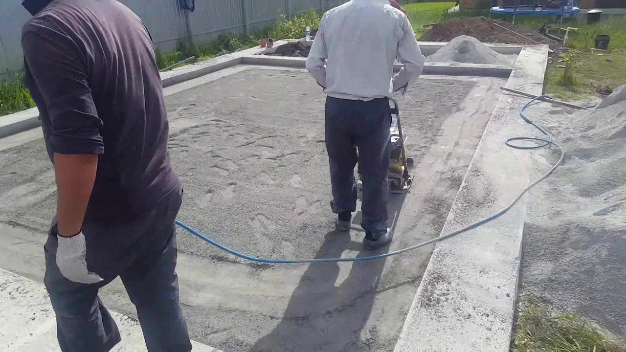 Пол по грунту. Выпуск №11 пос Журавли.